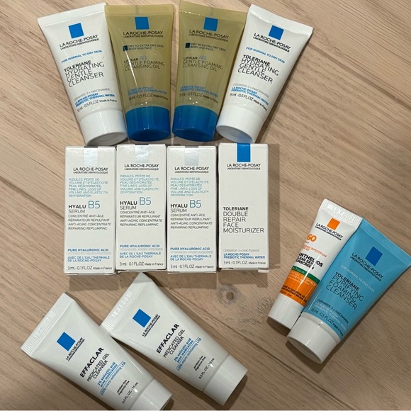 Skincare | La Rocheposay Skincare Sample Bundle X12 Effaclar Hyalu B5 ...